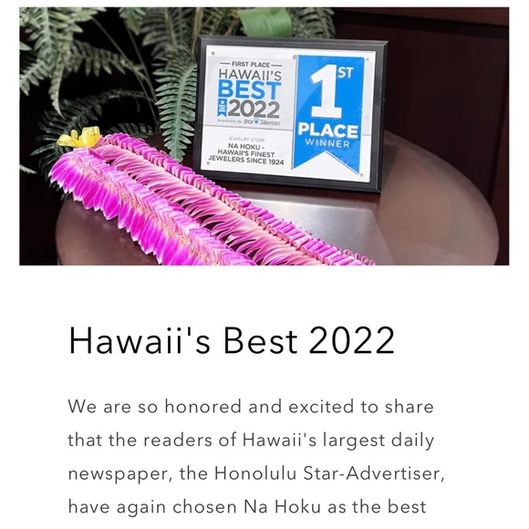 Na Hoku | Jewelry | Na Hoku Finest Jeweler In Hawaii With Their Well ...